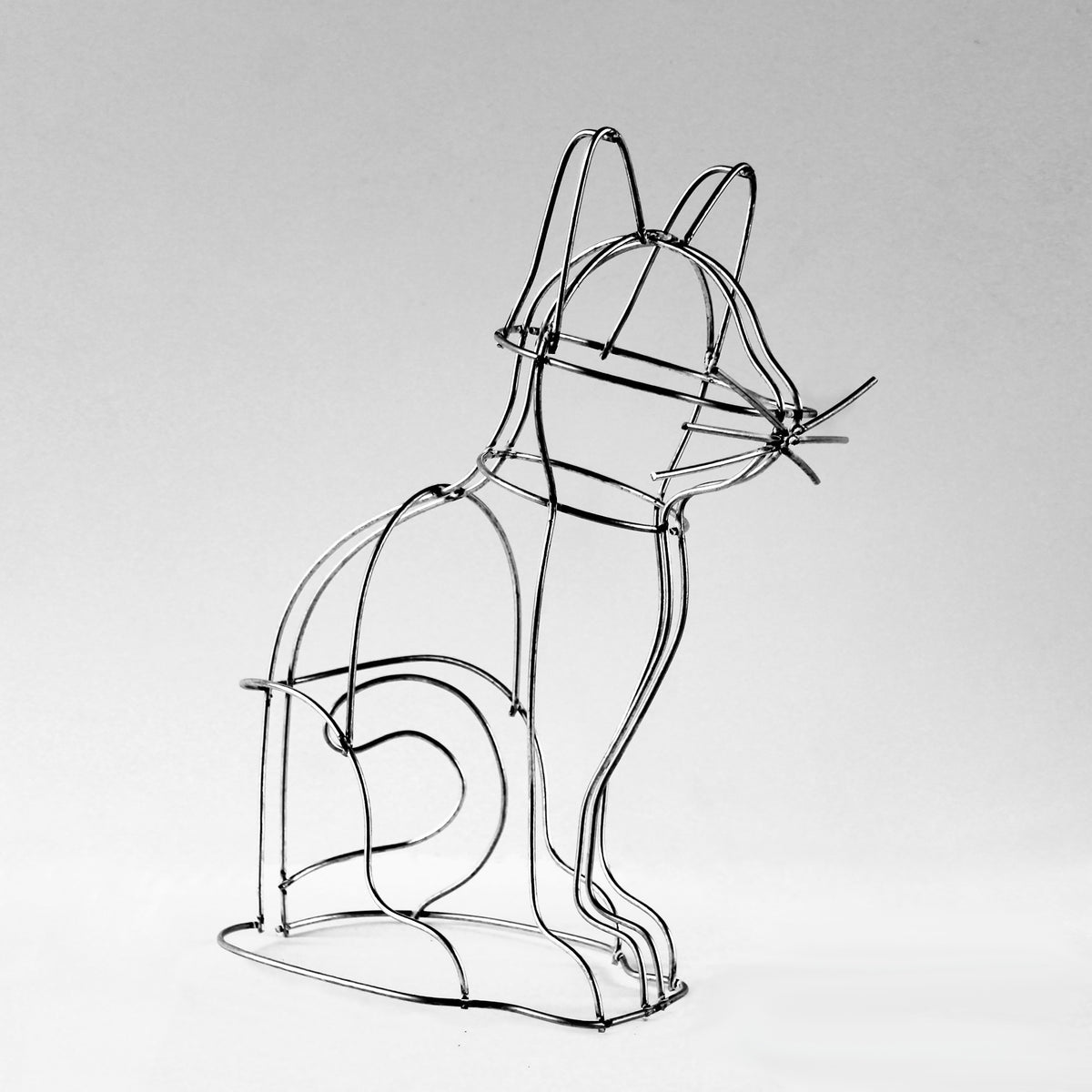 Cat Frame - Large - 46cm High – Top Topiary