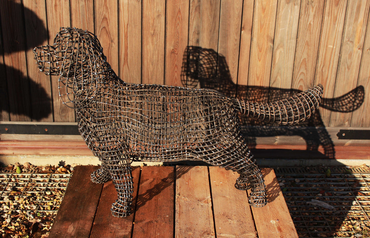 Metal Cavalier King Charles Spaniel Sculpture by Luigi Frosini – Top ...